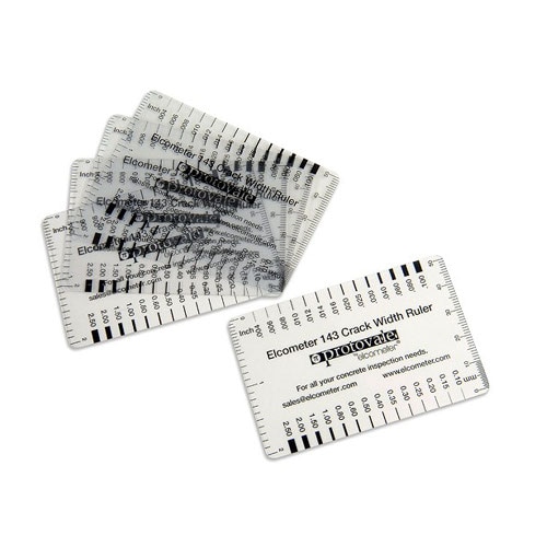 Ruler Card For Cracks In Concrete 3 Types Of Foundation Wall Cracks