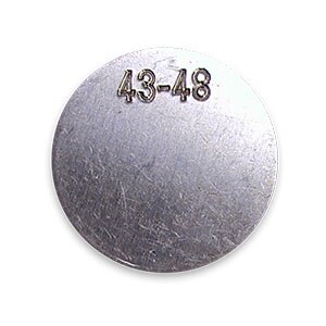 Standard Test Disc 934-1; 43 - 48 BU